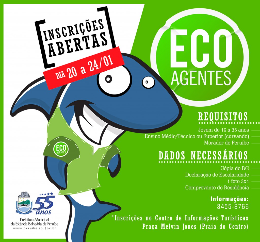 Projeto EcoAgentes está com inscrições abertas em Peruíbe - Mais Peruibe